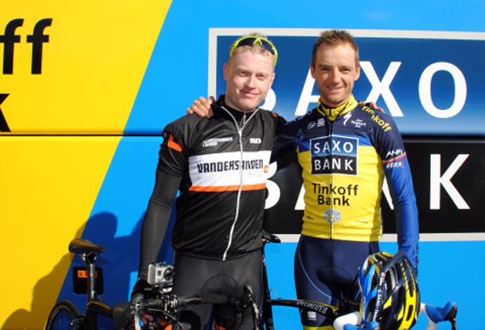Limburgse wielertoerist rijdt hele Tour de France voor het goede doel ...