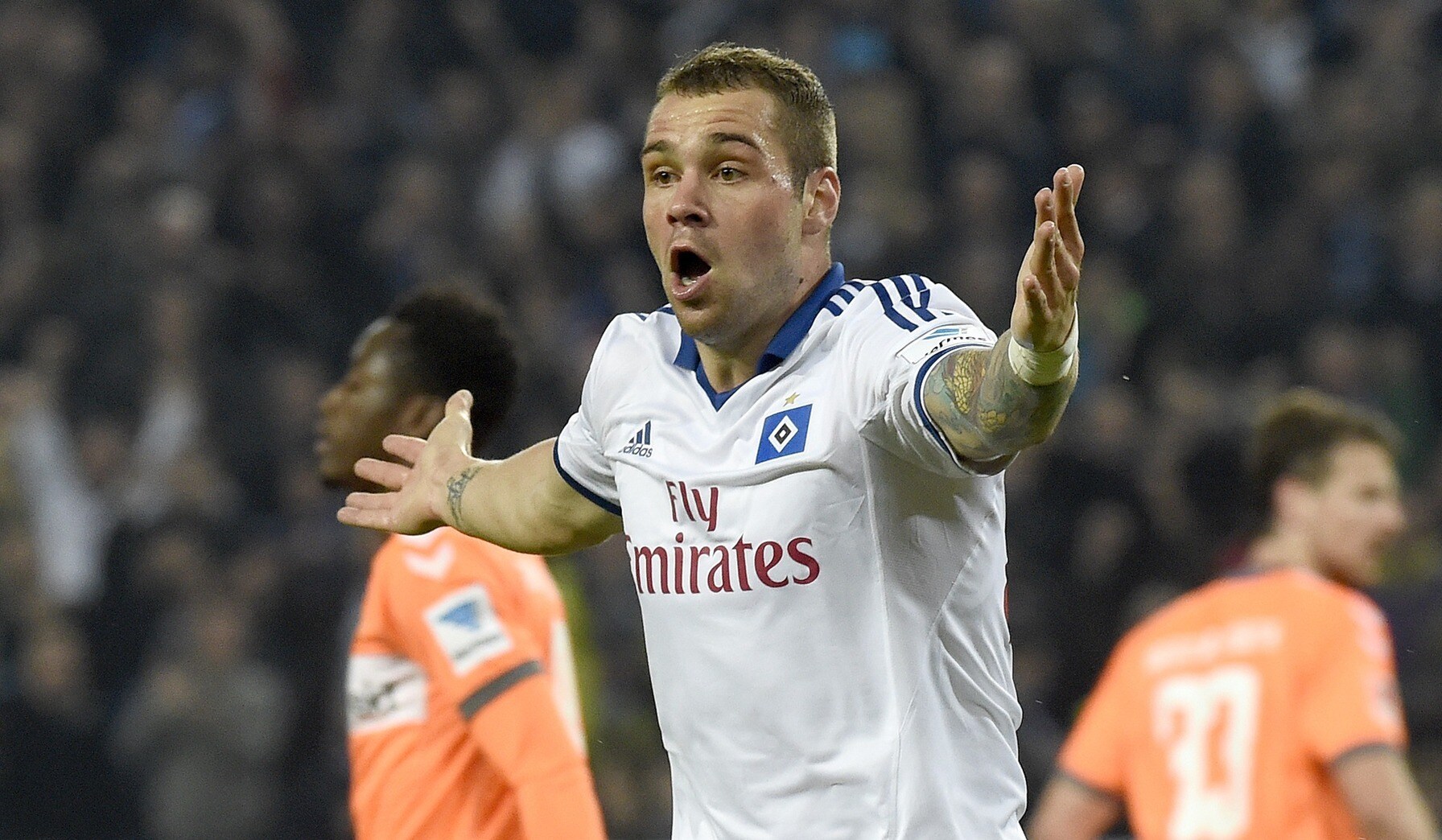 HSV en Van der Vaart houden ook na 0-0 nog hoop | De Morgen