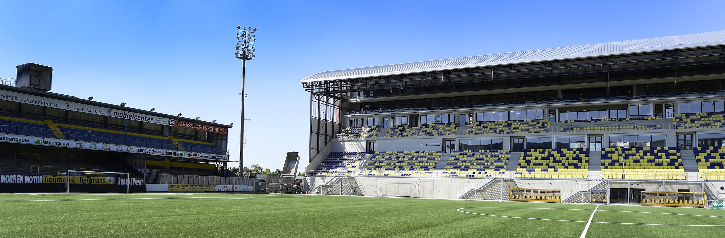 STVV neemt nieuwe tribune vervroegd in gebruik | De Morgen