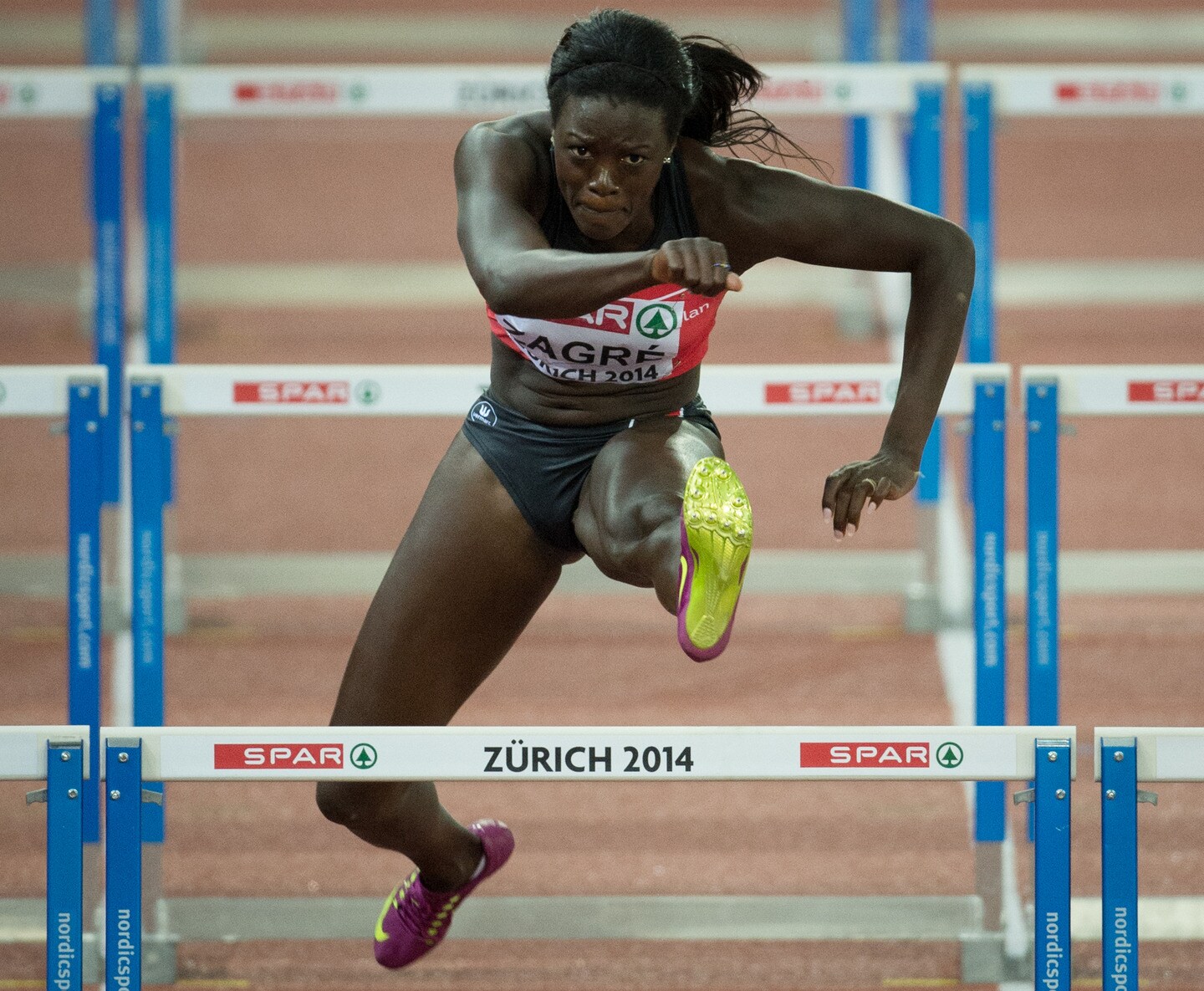 Anne Zagré en Eline Berings naar finale 100 meter horden | De Morgen