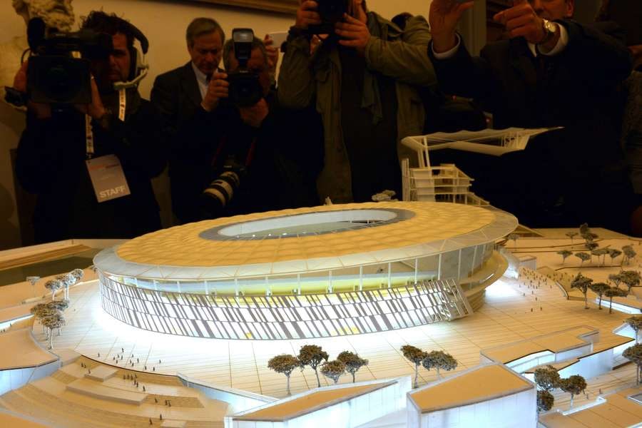 Dit wordt het nieuwe stadion van AS Roma | De Morgen