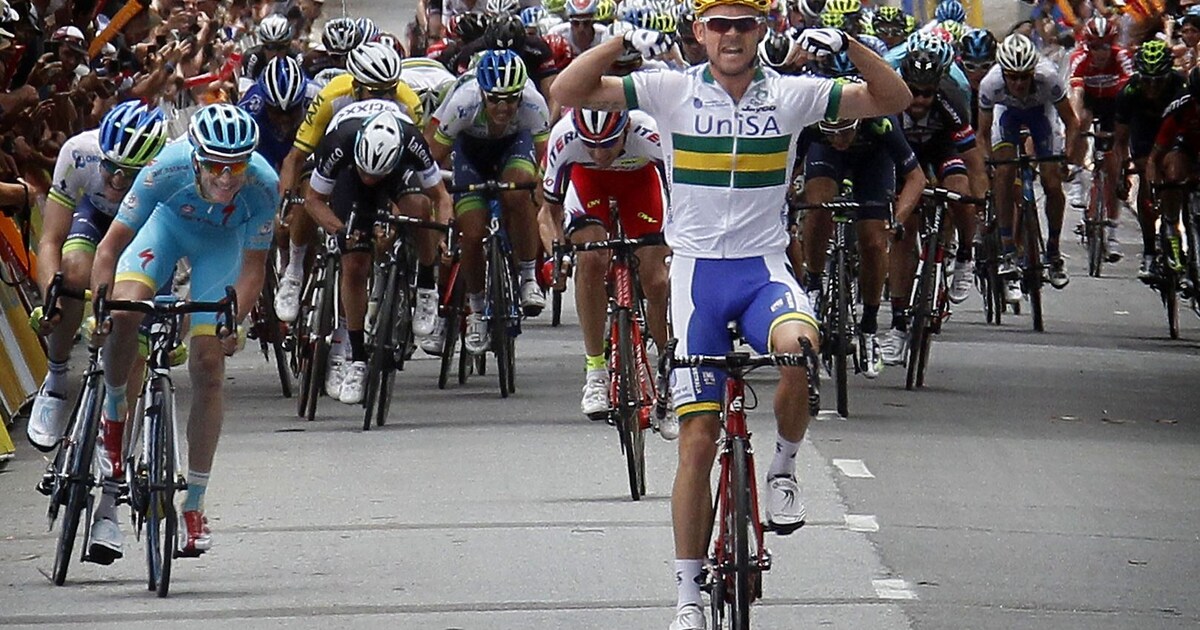 Jack Bobridge houdt nipt peloton af; Meersman zesde | De Morgen