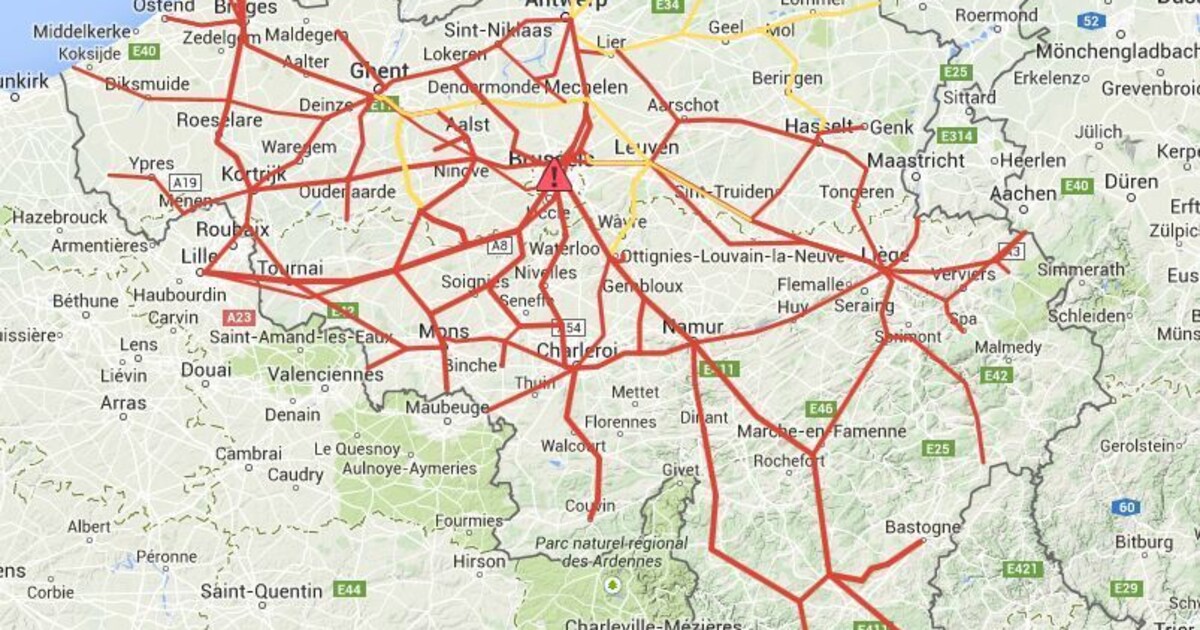 Hier laat de staking zich momenteel voelen | De Morgen