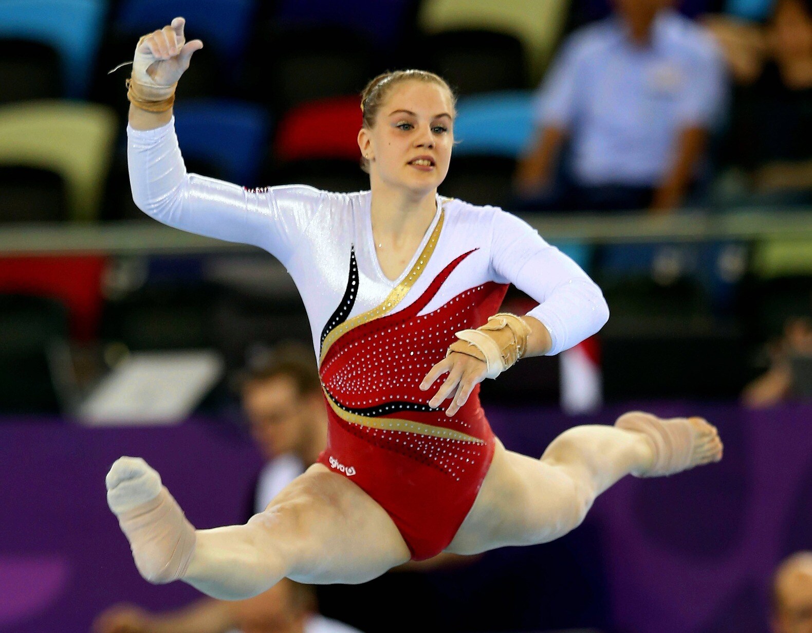 Turnster Verschueren net naast podium in grondoefening | De Morgen