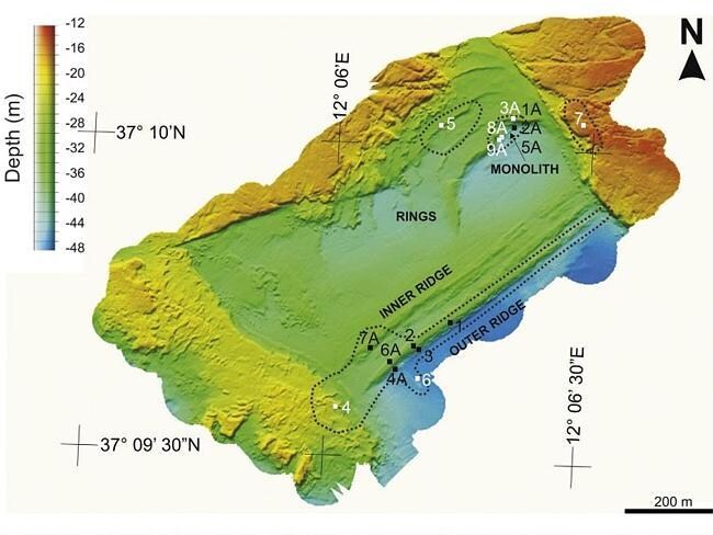 Gigantische monoliet op bodem Middellandse Zee stelt wetenschap voor ...