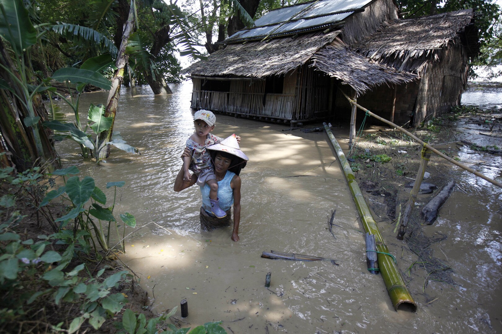 Meer dan miljoen Myanmarezen getroffen door moesson | De Morgen