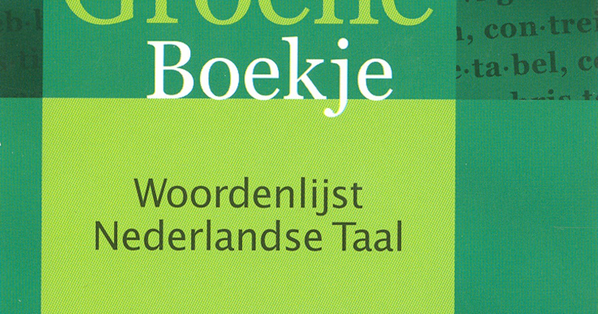 Vernieuwde Groene Boekje wordt op papier dunner | De Morgen