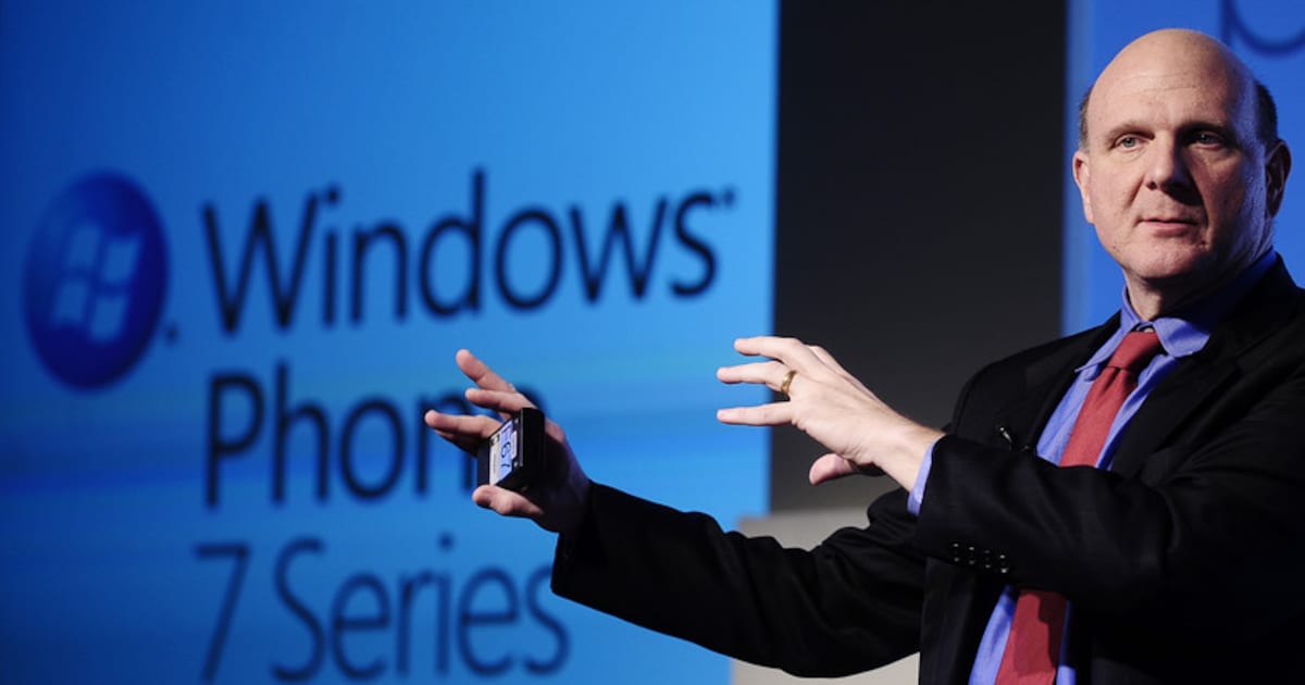 Microsoft stelt Windows Phones 7 voor | De Morgen