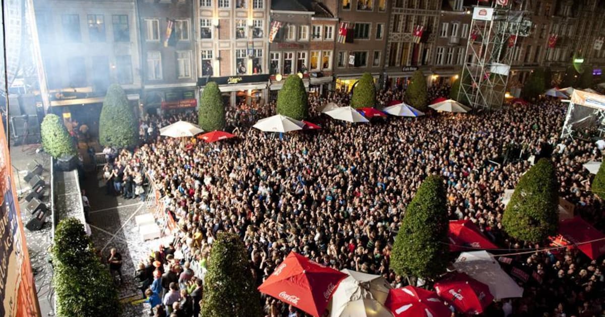 Meer dan 100.000 bezoekers voor Marktrock in Leuven | De Morgen