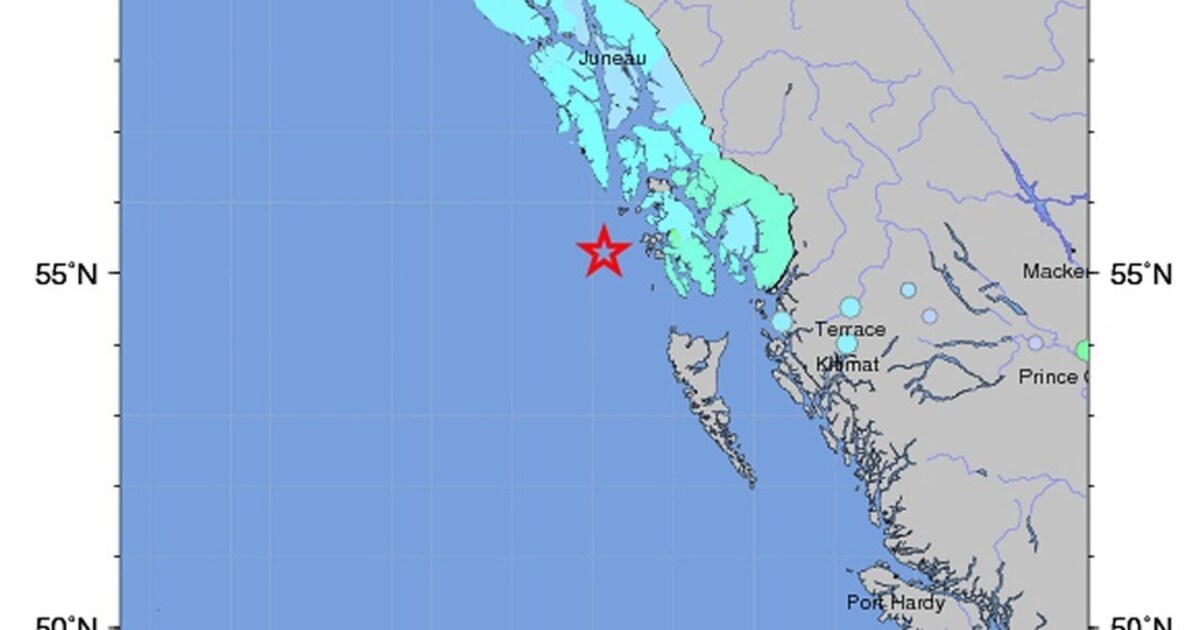 Kleine tsunami na zware aardbeving voor kust van Alaska | De Morgen