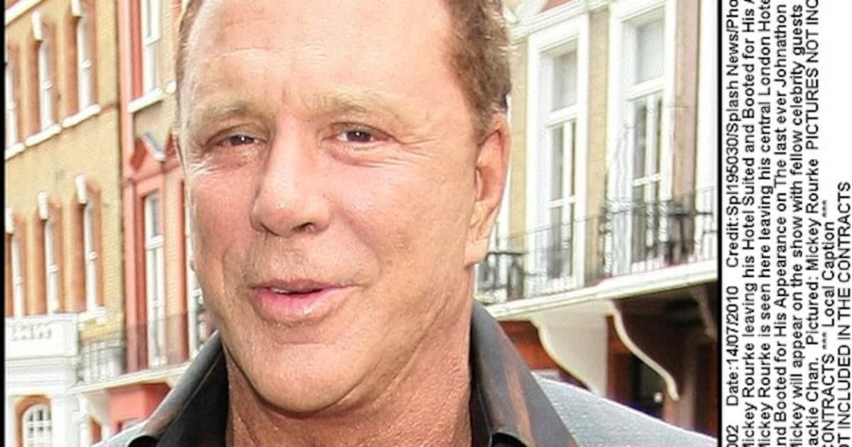 Mickey Rourke wil homoseksuele rugbyster spelen | De Morgen