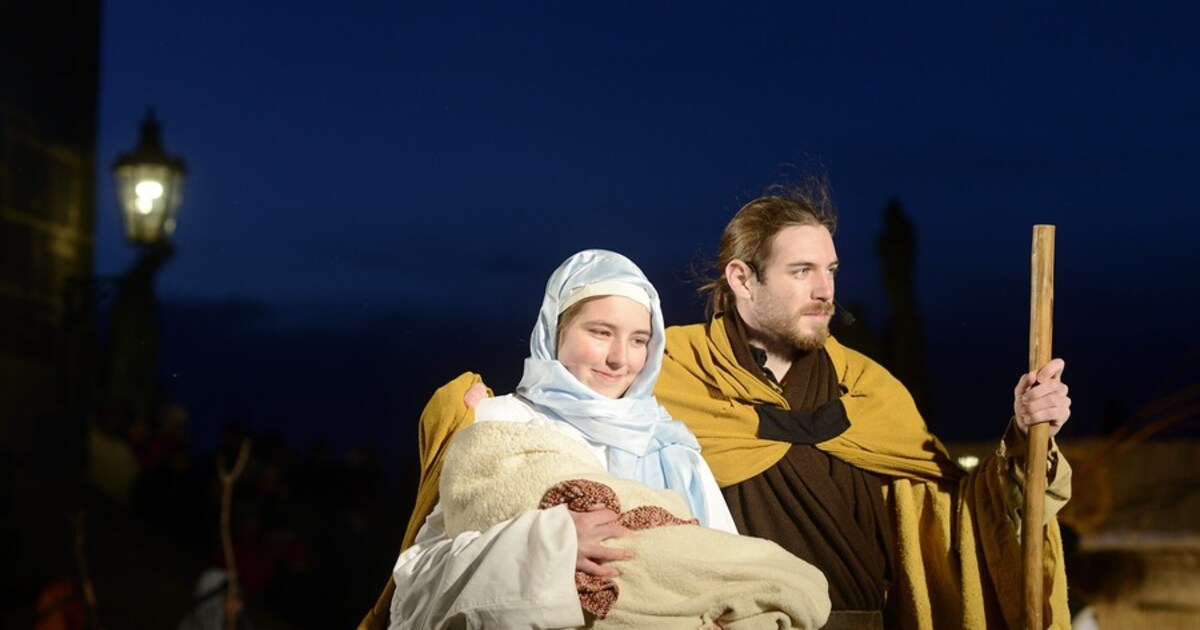 Maria moet helm dragen tijdens kerstspel in Wales | De Morgen