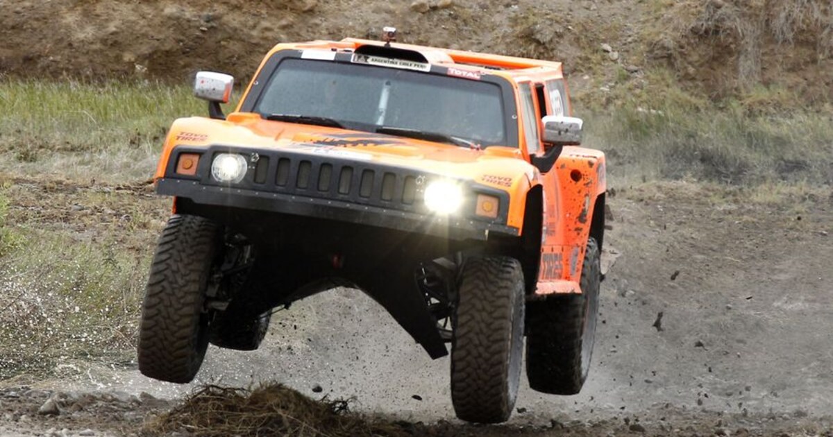 Robby Gordon razendsnel in 'afgekeurde' Hummer | De Morgen