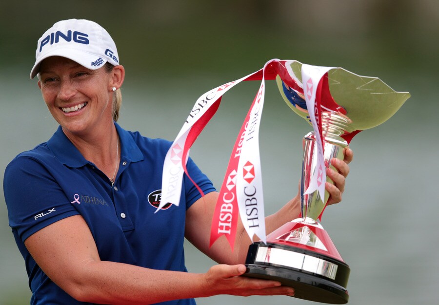 Angela Stanford wint LPGA-toernooi in Singapore | De Morgen