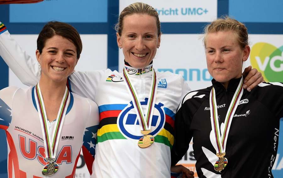 Judith Arndt verlengt wereldtitel tijdrijden | De Morgen