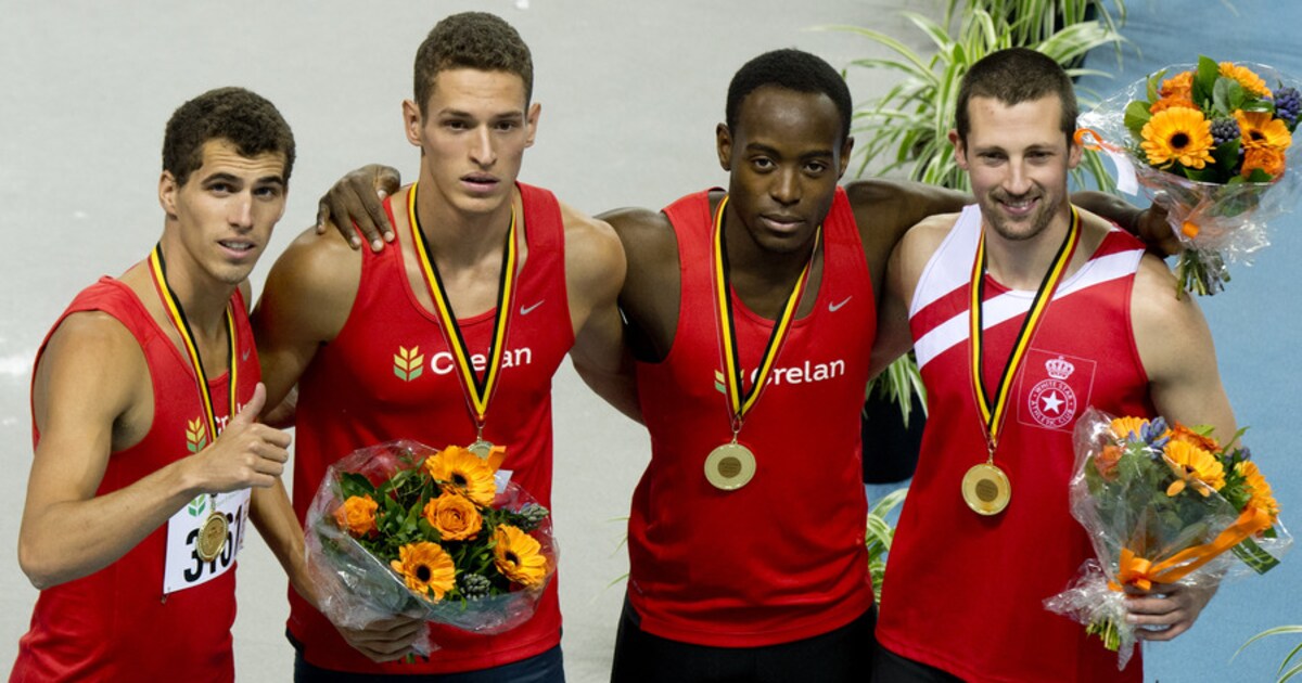 Jonathan Borlée verbetert mee Belgisch record op 4x200m | De Morgen