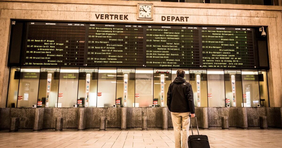 Staking NMBS: minimale dienstverlening verloopt vlot, in Vorst dreigen ...