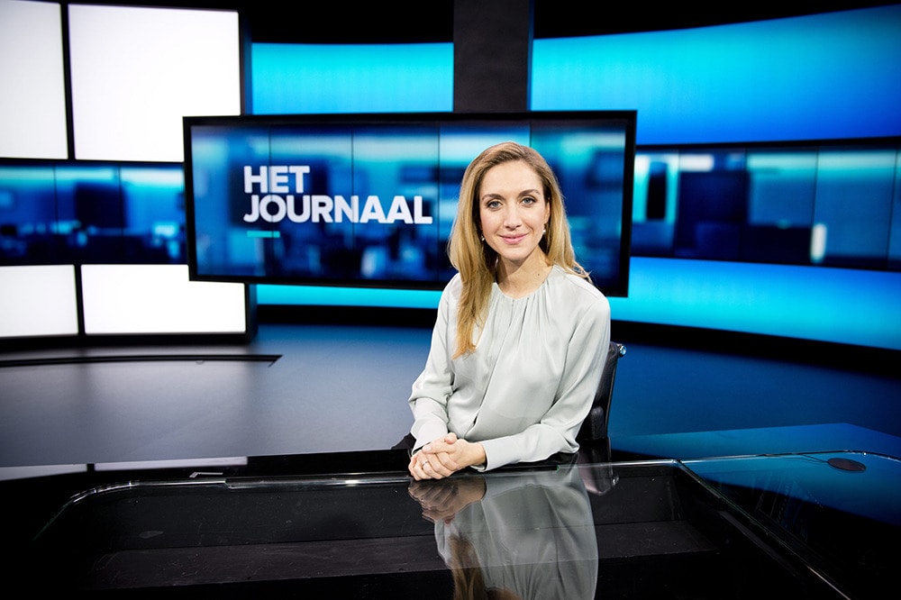 Zo ziet het nieuwe decor van het VRT-journaal eruit | De Morgen