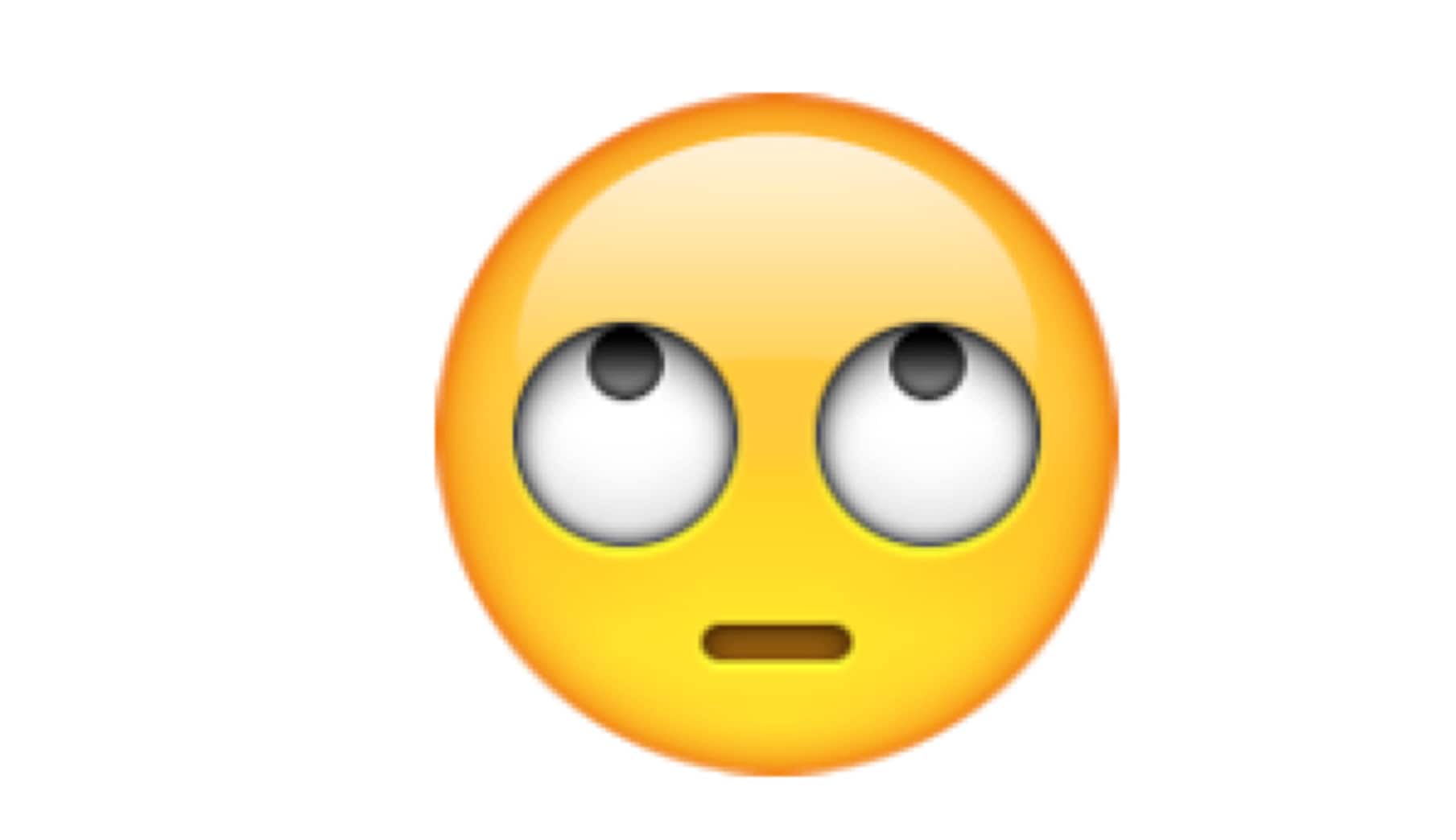 Geen ontsnappen aan emoji met rollende ogen | De Morgen