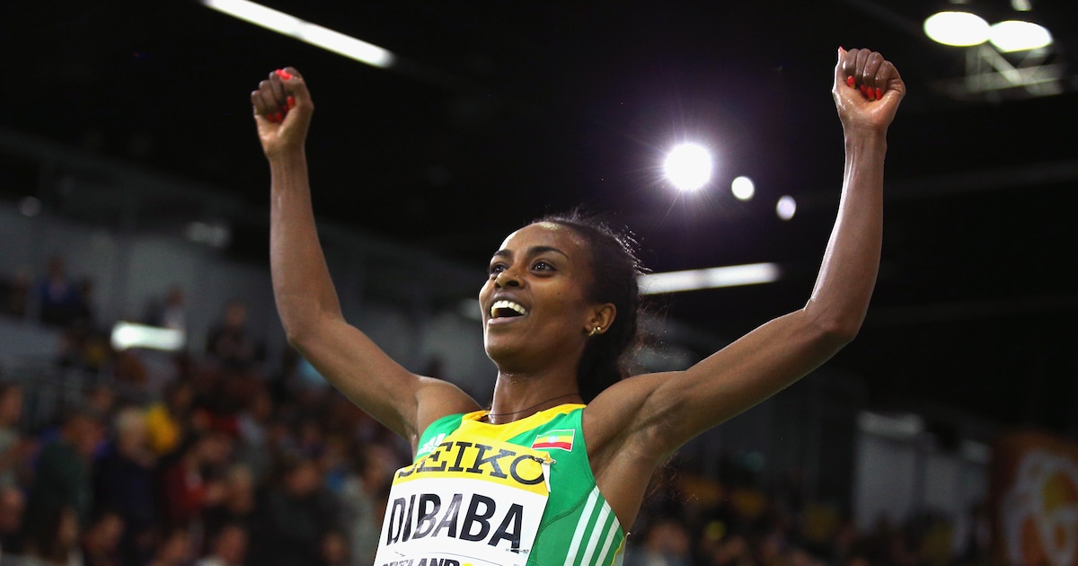 Genzebe Dibaba heeft geen tegenstand op 3.000 meter | De Morgen