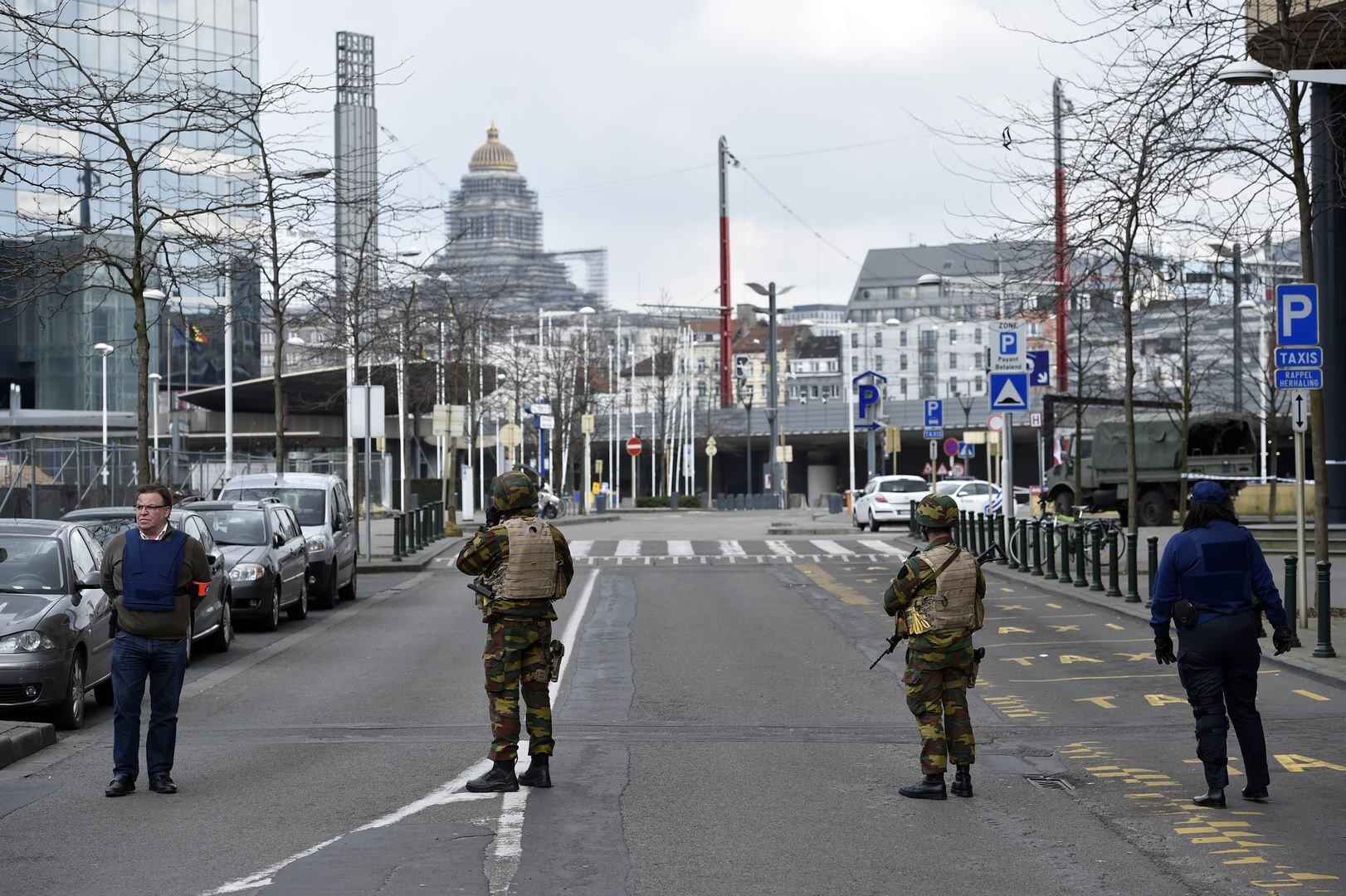 Brussel lijkt vandaag wel een uitgestorven stad: "Niemand weet waarheen ...