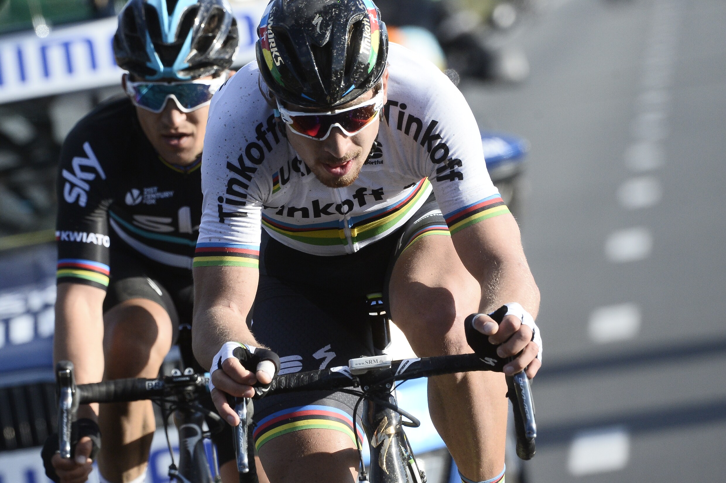 Michal Kwiatkowski klopt Peter Sagan in E3 Harelbeke | De Morgen