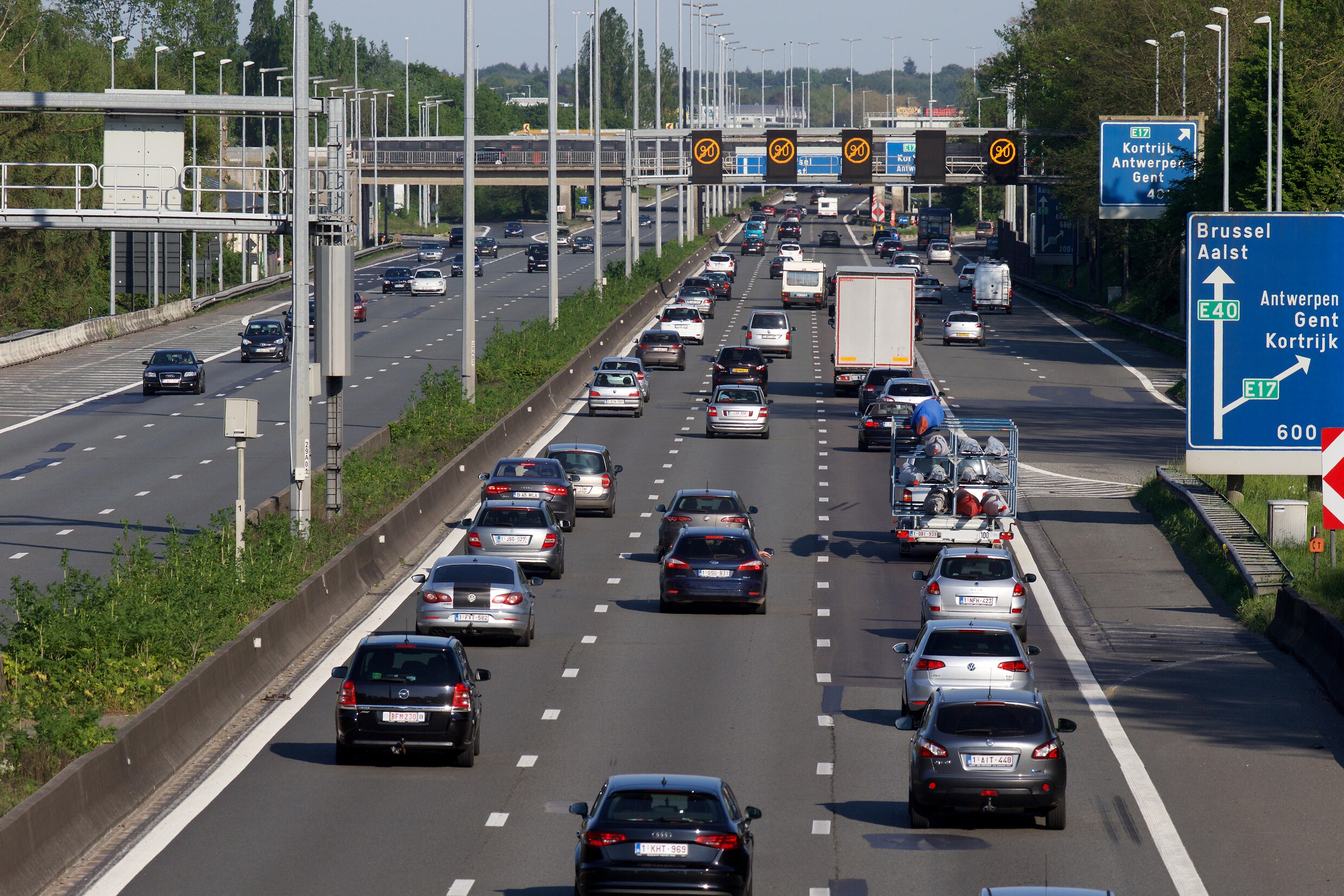 "80 procent van weggebruikers wil 130km/u op autosnelwegen" | De Morgen