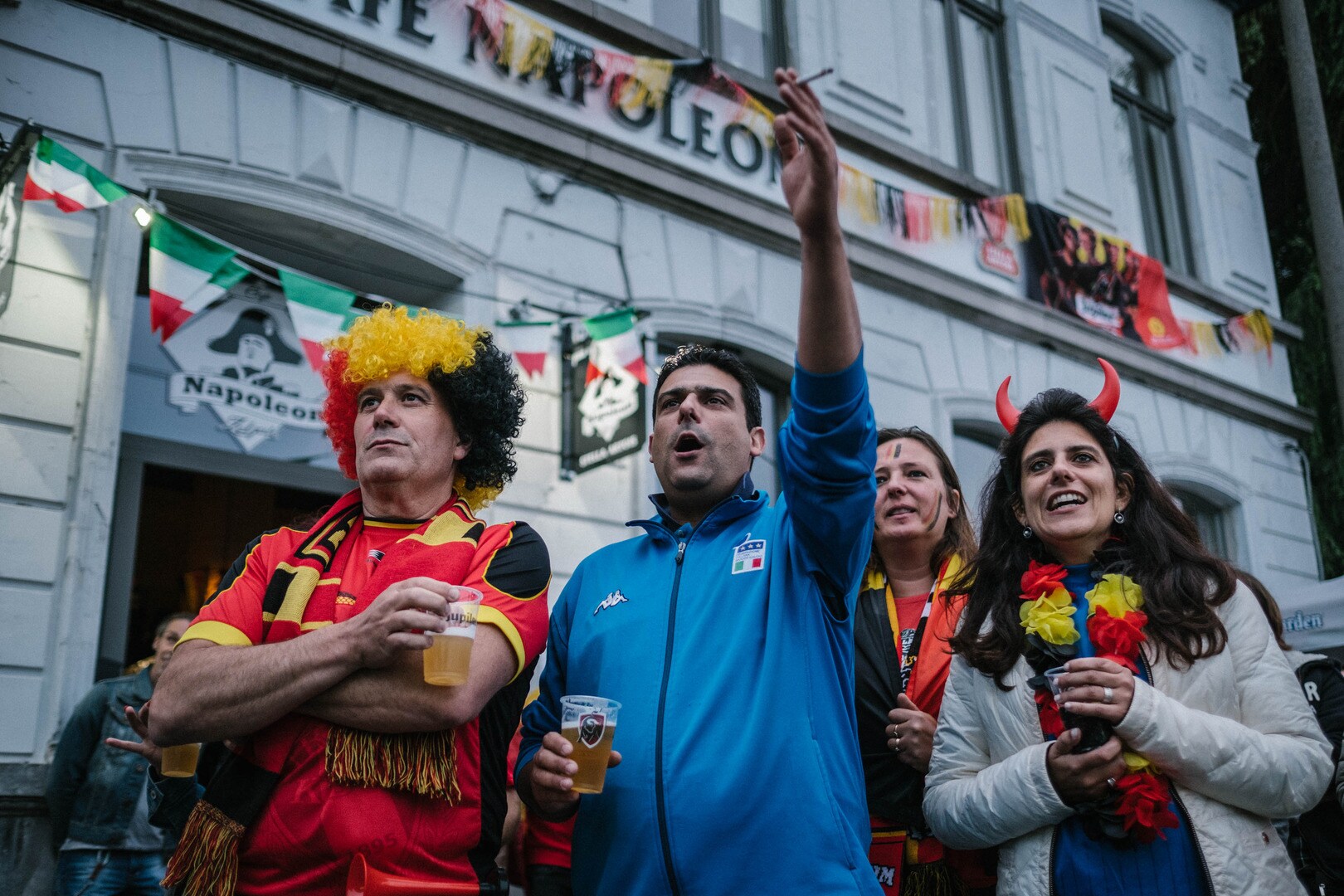 "Een pak frieten? Neen , ik heb al pizza gegeten" | De Morgen