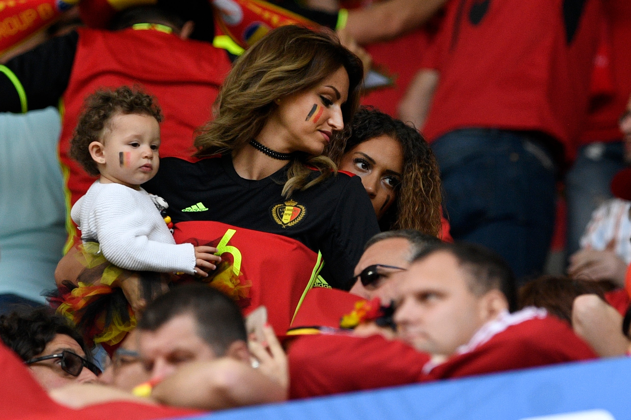 De prinses van de Rode Duivels ziet haar papa scoren | De Morgen