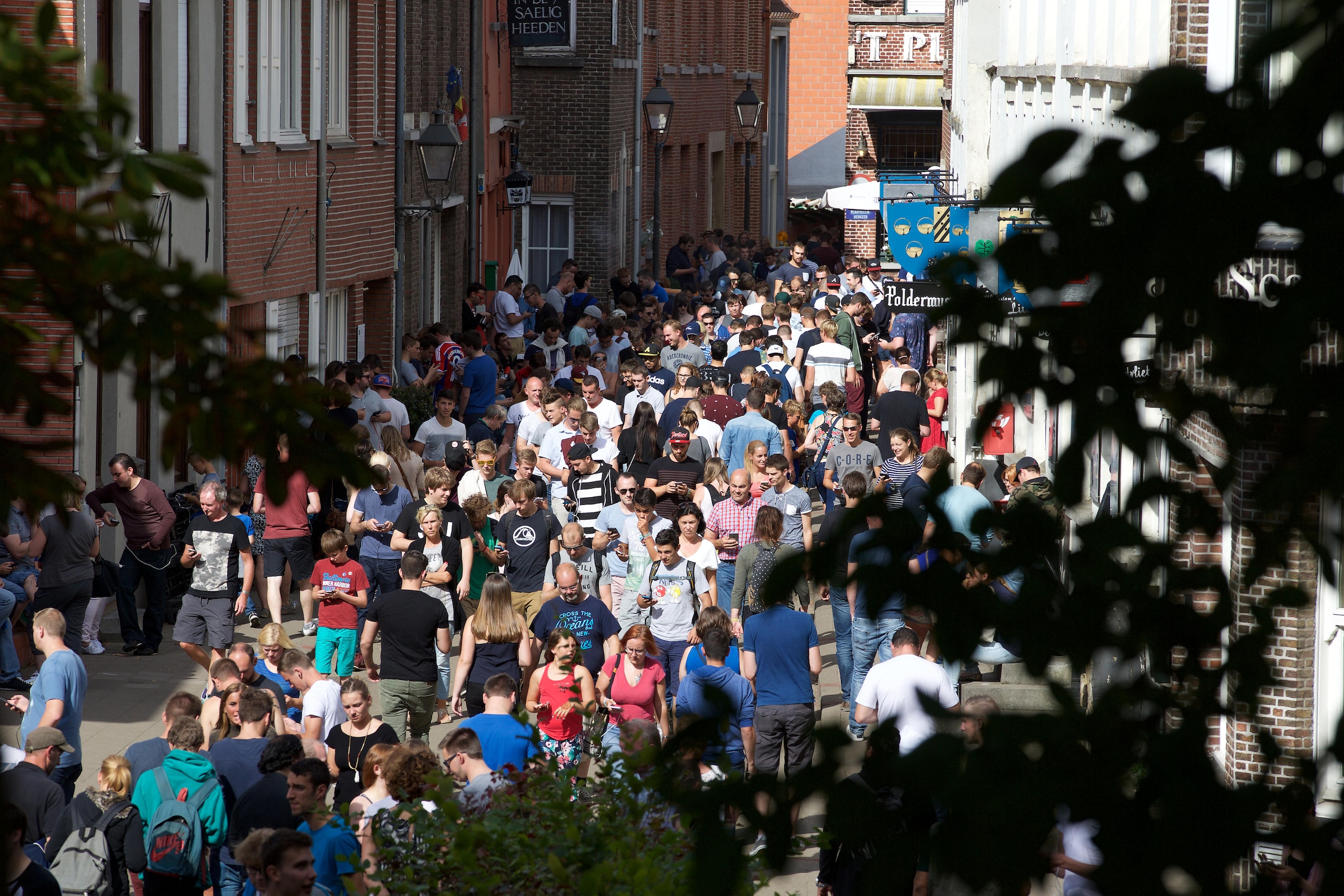 Polderdorp Lillo: 34 inwoners, duizenden Pokémon-jagers | De Morgen