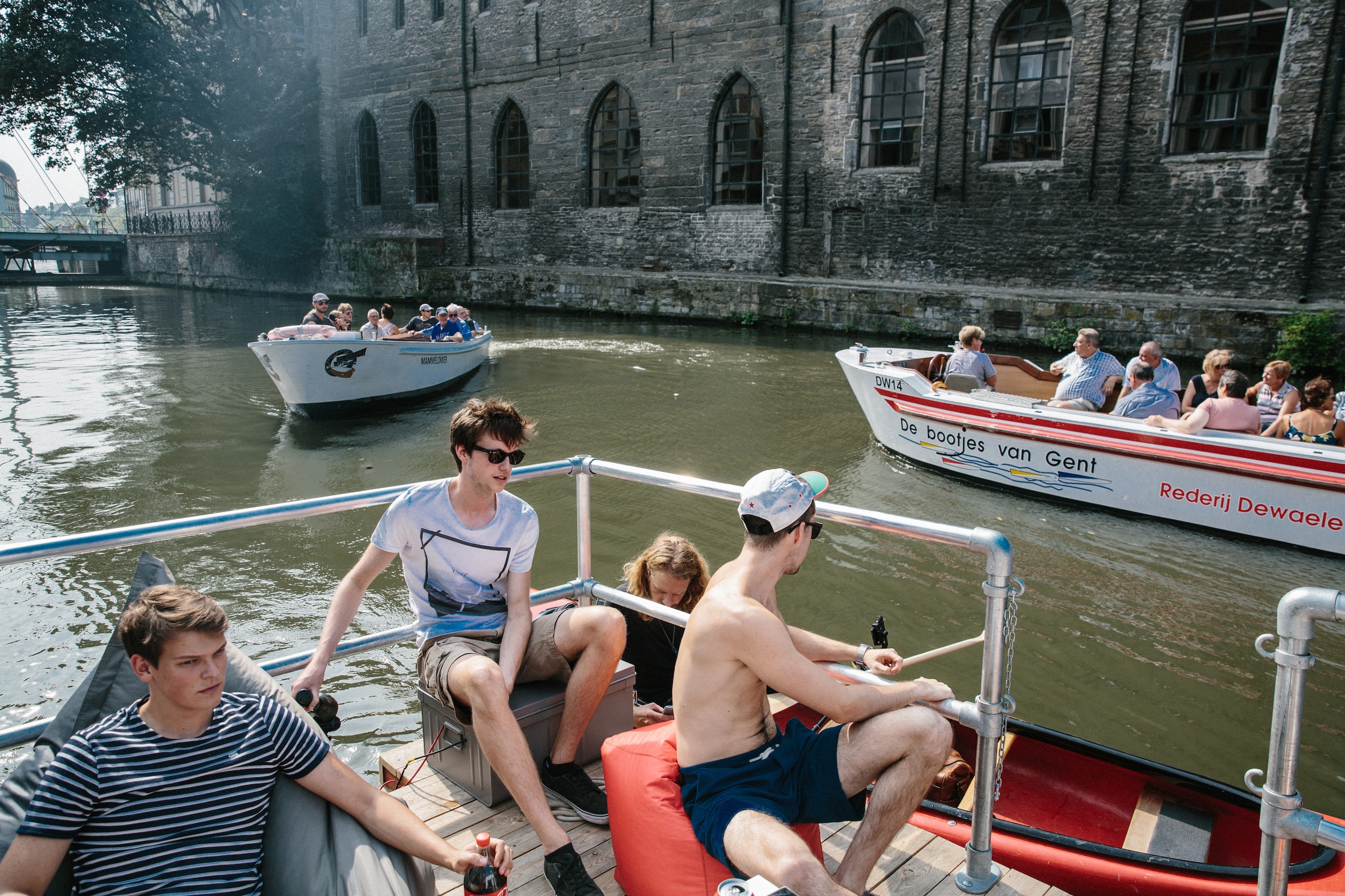 Bootje varen in Gent: vree wijs | De Morgen