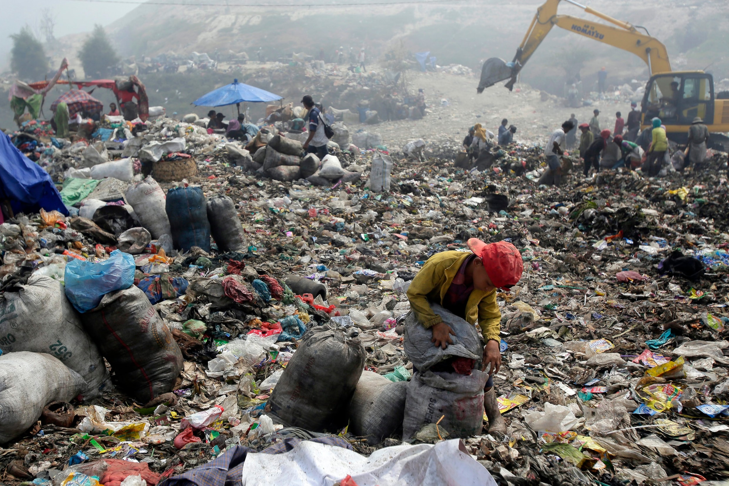 De plastic berg blijft maar groeien | De Morgen