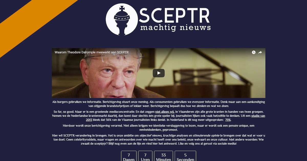 Zal de Vlaming zwichten voor Sceptr, het 'alternatief' voor de 'te ...