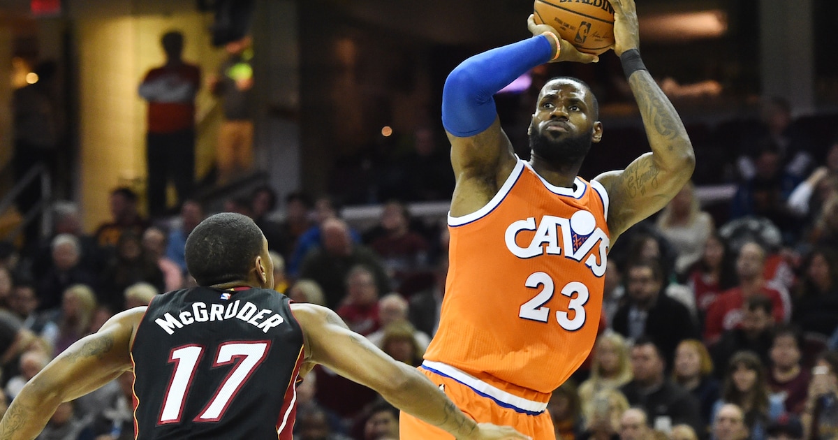 LeBron James toont geen genade voor ex-team Miami Heat | De Morgen