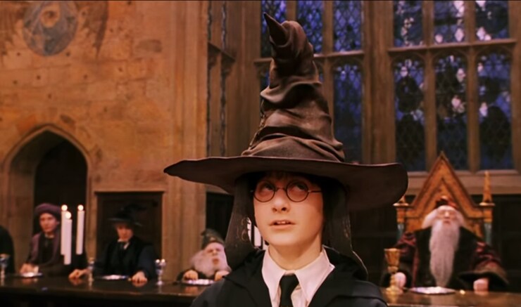 Spin die lijkt op Sorteerhoed uit Harry Potter krijgt toepasselijke ...