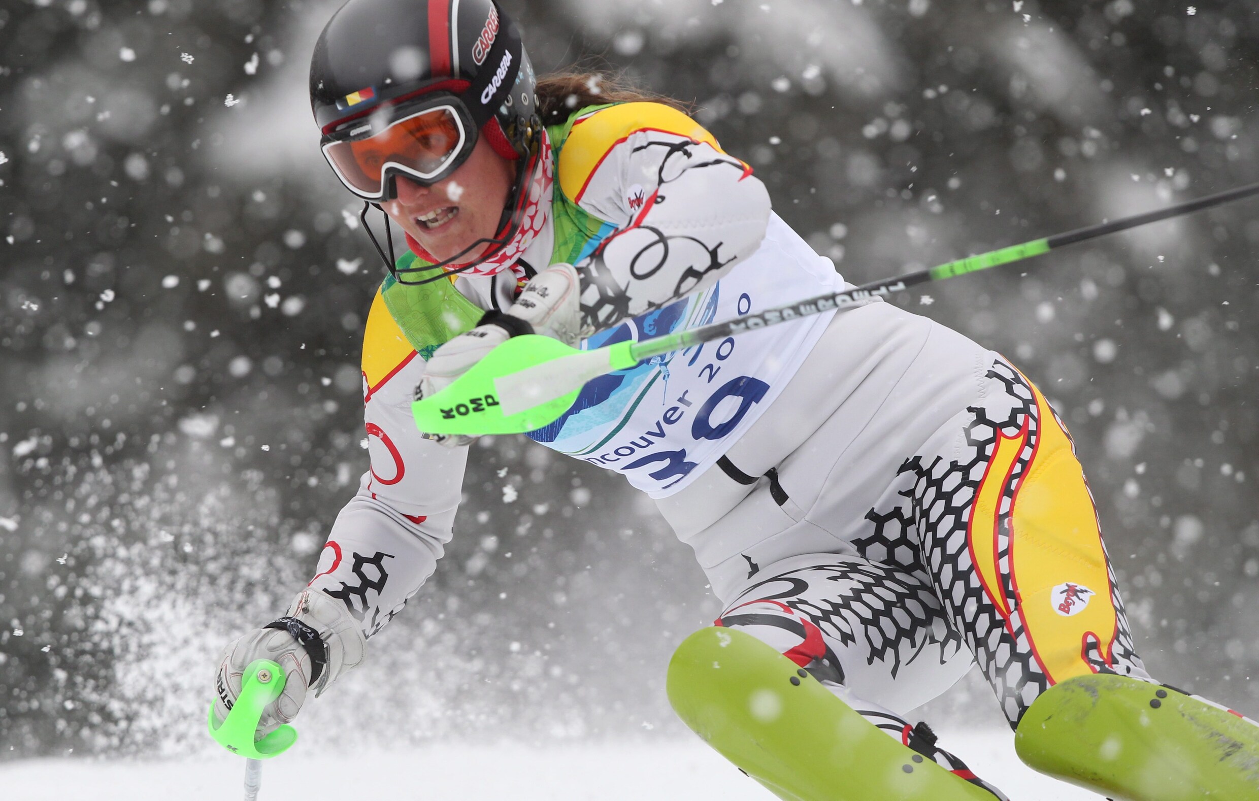 Karen Persyn haalt finish niet in Europabeker slalom Kirchberg | De Morgen